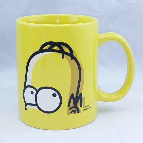 The Simpsons | Dining | The Simpsons Homer Coffee Mug Rare Yellow Cup ...